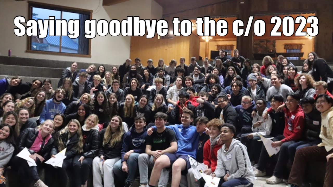 saying goodbye to the class of 2023!! - YouTube