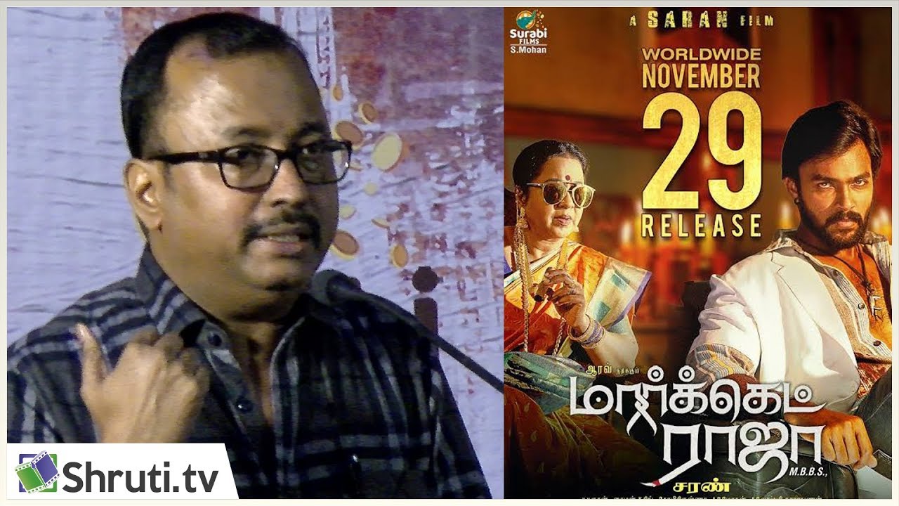 என்னை நார் நாராக கிழித்து போட்ட படம் ! Director Saran speech | Market ...