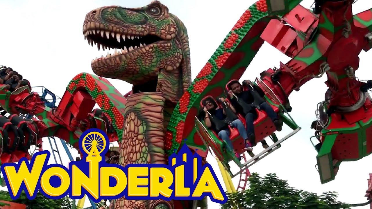 Wonderla Hyderabad Part 2 ( Water Slides , Roller Coaster , Space Jam ...