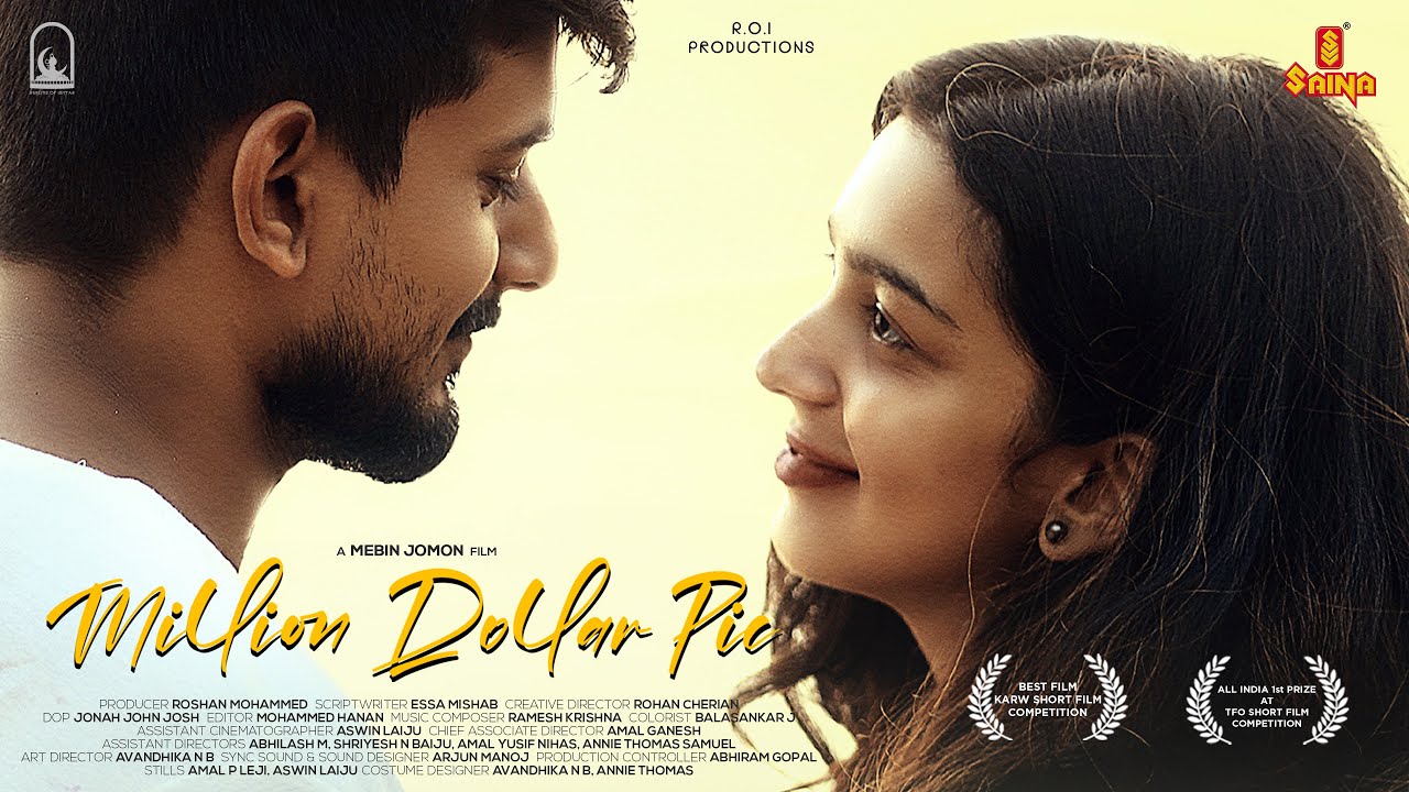 Million Dollar Pic Short Film 4k | Mebin Jomon | Ardra Mohan | Mohmmad ...