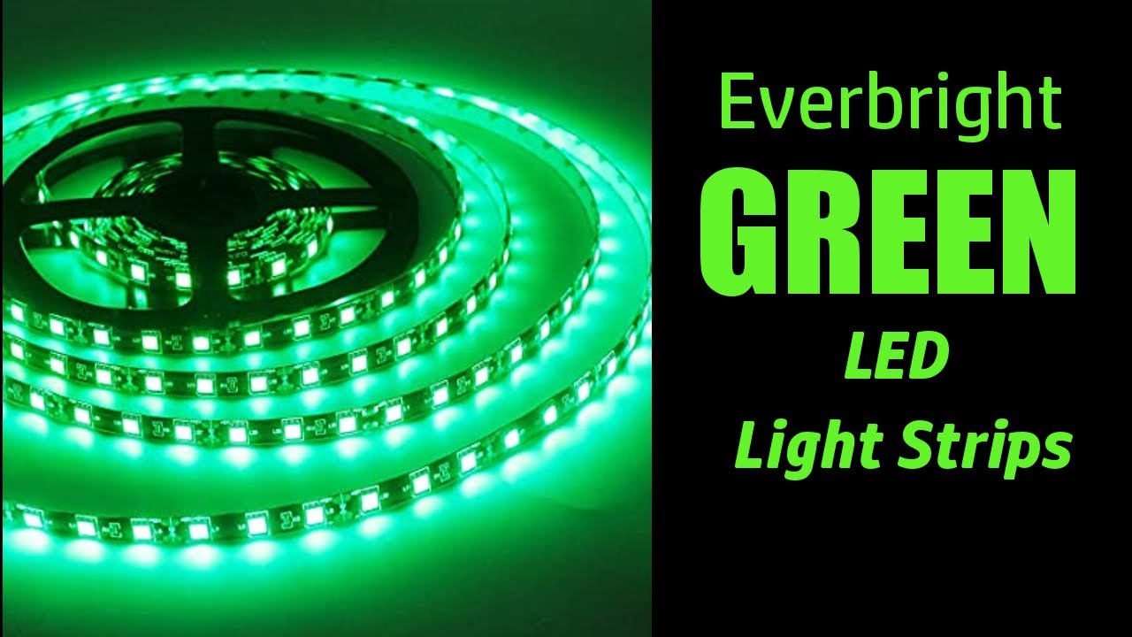 EverBright Green Led Strip Lights - 16.4ft (Showing - Review) - YouTube