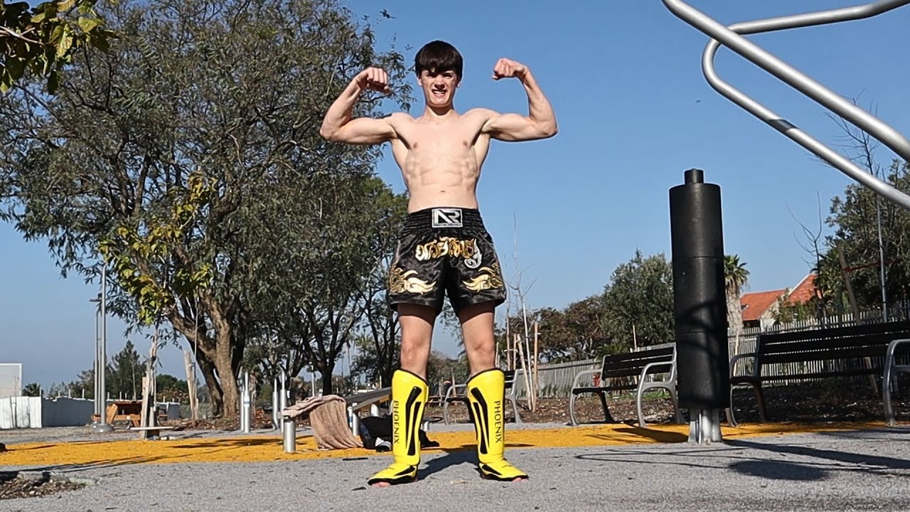 How I Became UFC Champ - 57 (Ice Plunge, Cardio, Gym Session) - YouTube