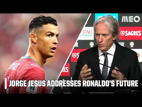New Portugal coach Jorge Jesus addresses Cristiano Ronaldo’s Portugal future | ESPN FC