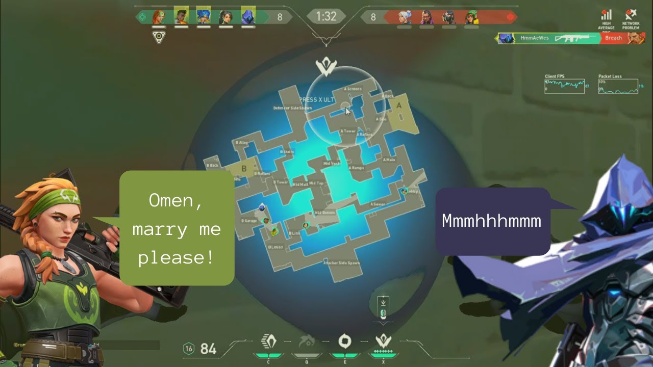 OMEN AT SPLIT - Valorant - YouTube