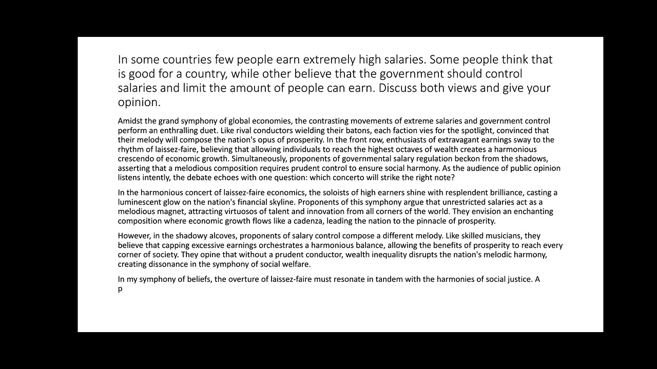 IELTS wrting task 2 sample answer band 9 - YouTube