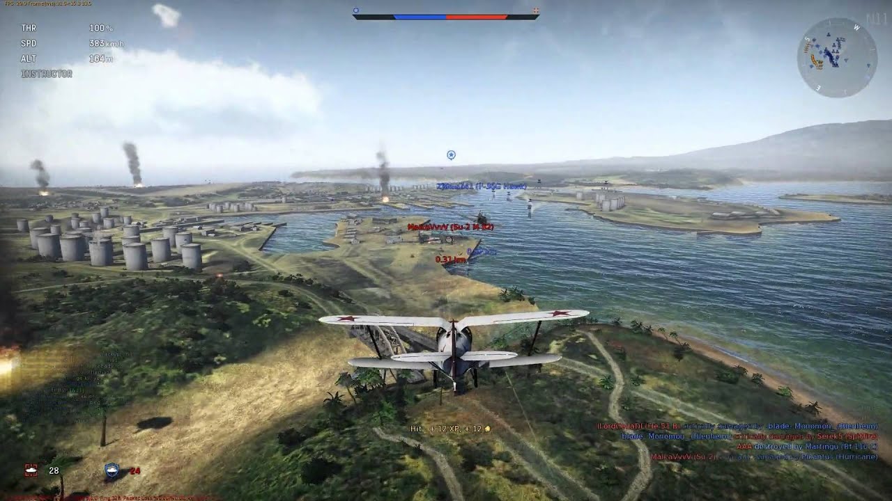 War Thunder gameplay commentary 15: Capturing airfields - YouTube