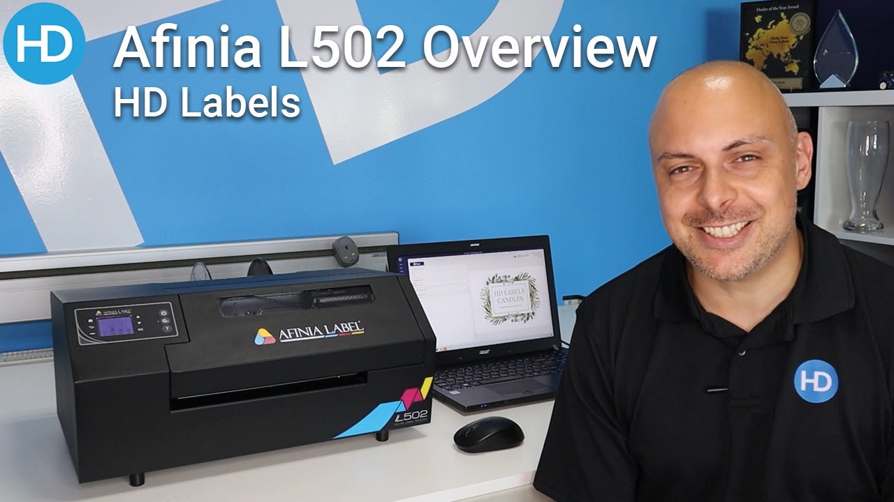 Afinia L502 Colour Label Printer Overview | HD Labels - YouTube