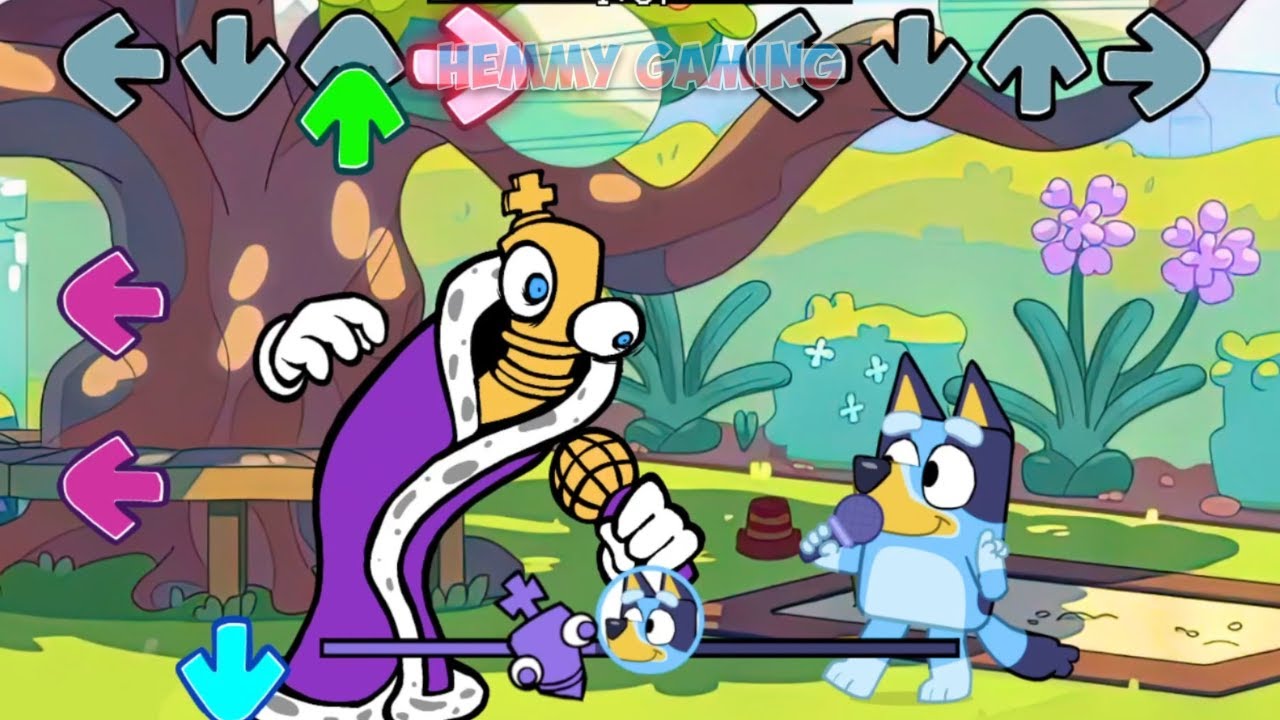 FNF NEW Amazing Digital Circus Episode 2 vs Bluey, Bingo & Mackenzie ...