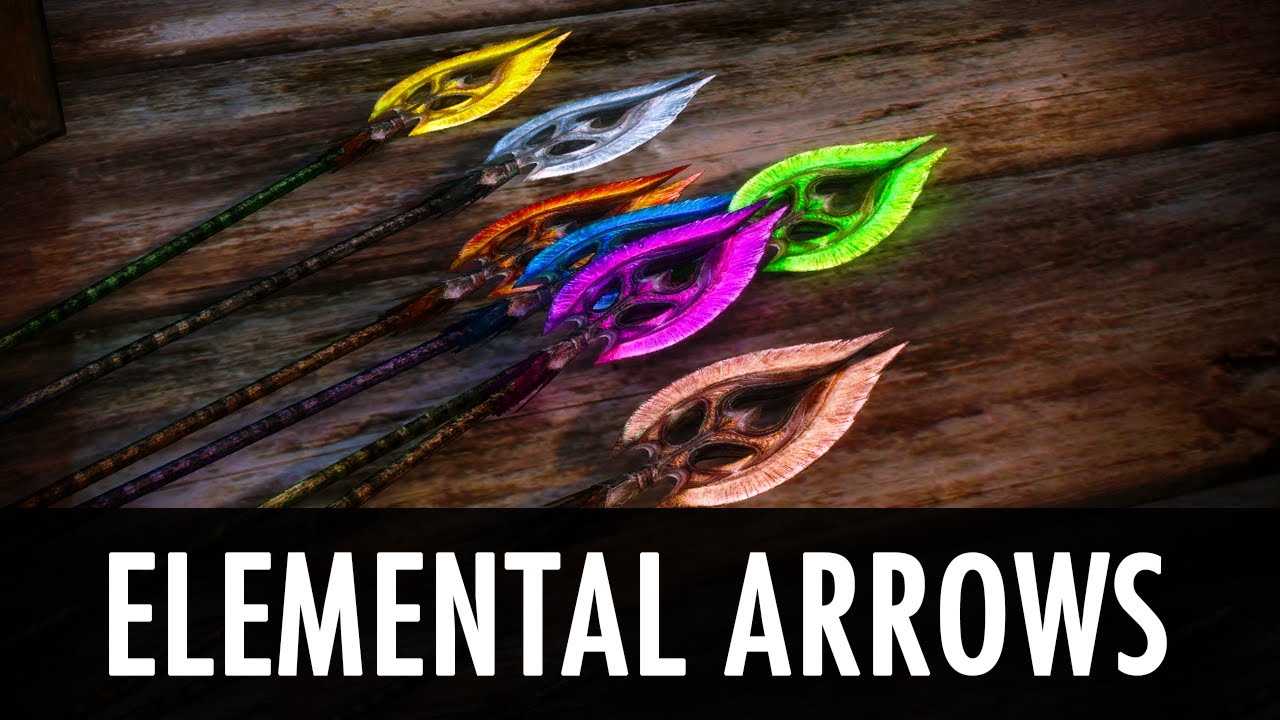 Skyrim Mod: Elemental Arrows - YouTube
