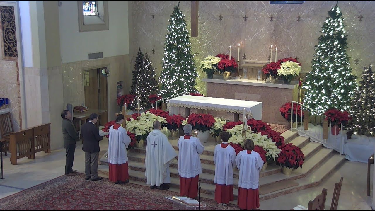 Christmas Morning Mass - December 25th, 2022 - 9:30am - YouTube