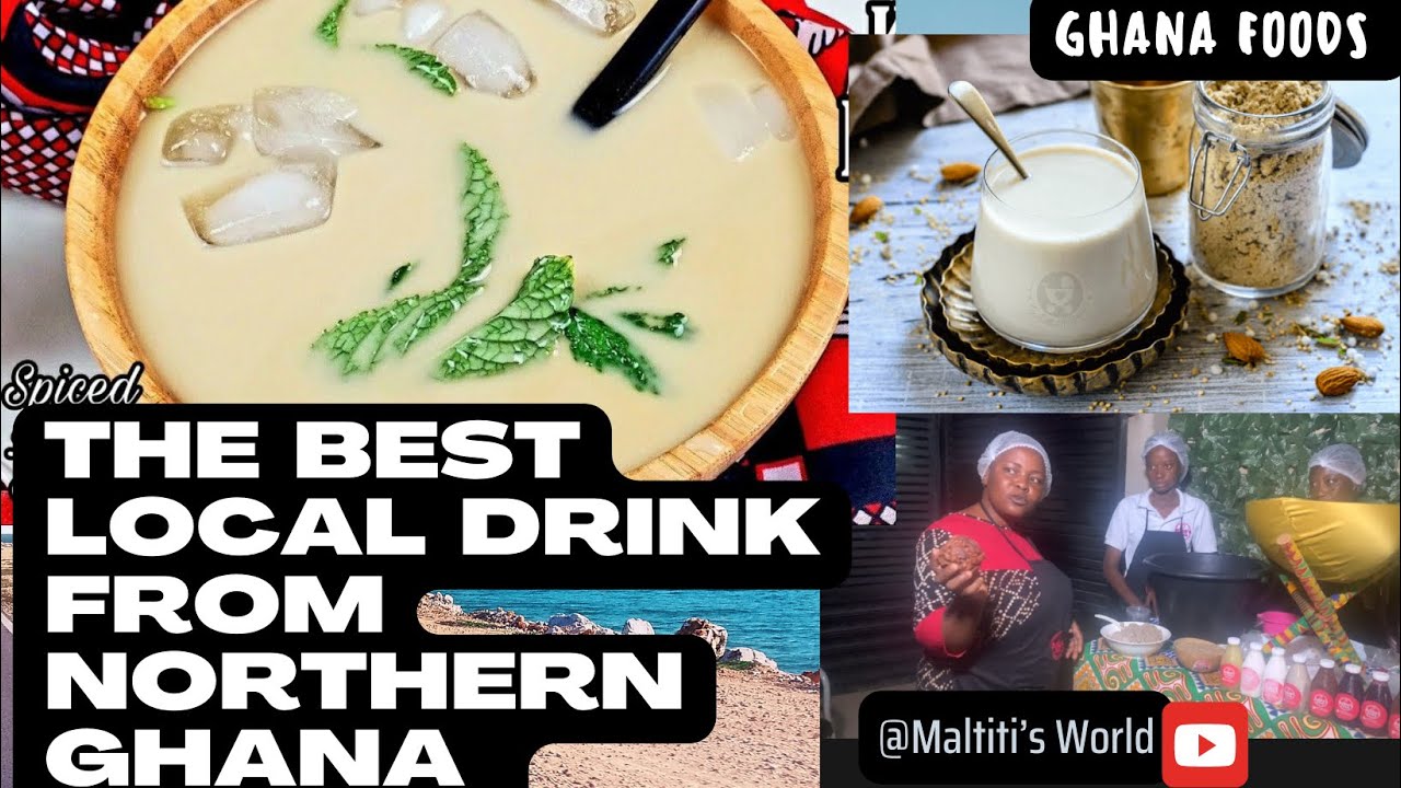 How to make Zimkom drink | Northern Ghana 🇬🇭 | local drinks | Ghana ...