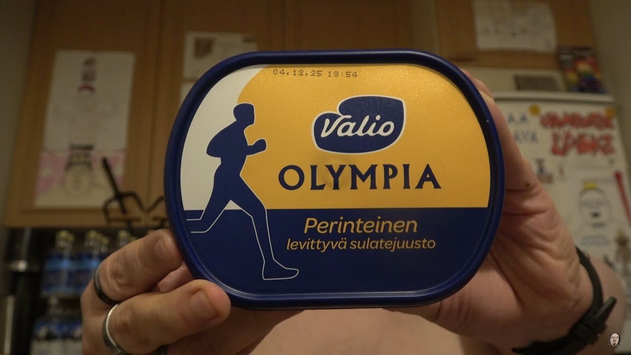 Valio Olympia Perinteinen levittyvä sulatejuusto - YouTube