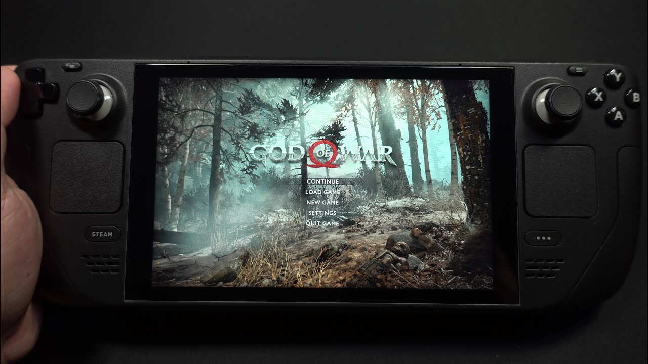 God Of War 4 Steam Deck - YouTube