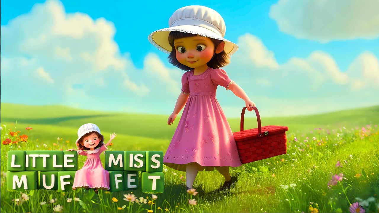 Little Miss Muffet | Nursery Rhymes & Song for Baby, Newborns | Super ...