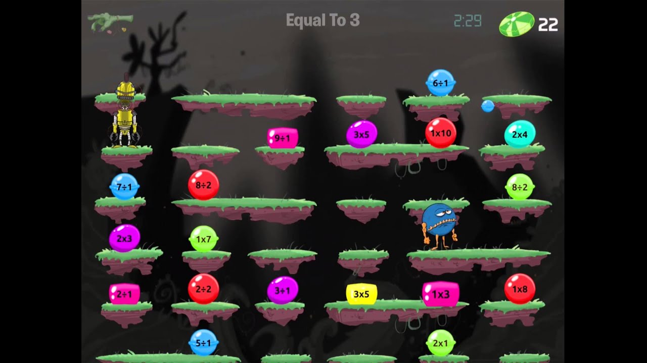 Monster Math for iPad: Beautiful Journey that Improves Math Skills ...