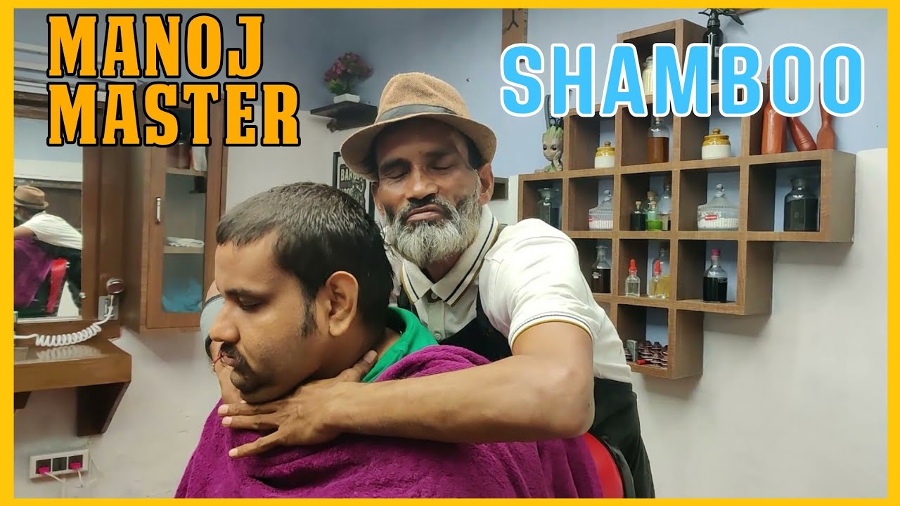 SHAMBOO gets a much Deserved Massage from MANOJ MASTER💈MASTER ASMR💈# ...