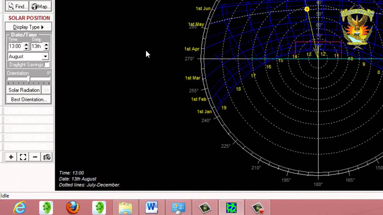 Video Tutorial sobre la Gráfica Solar. The Weather Tool - YouTube