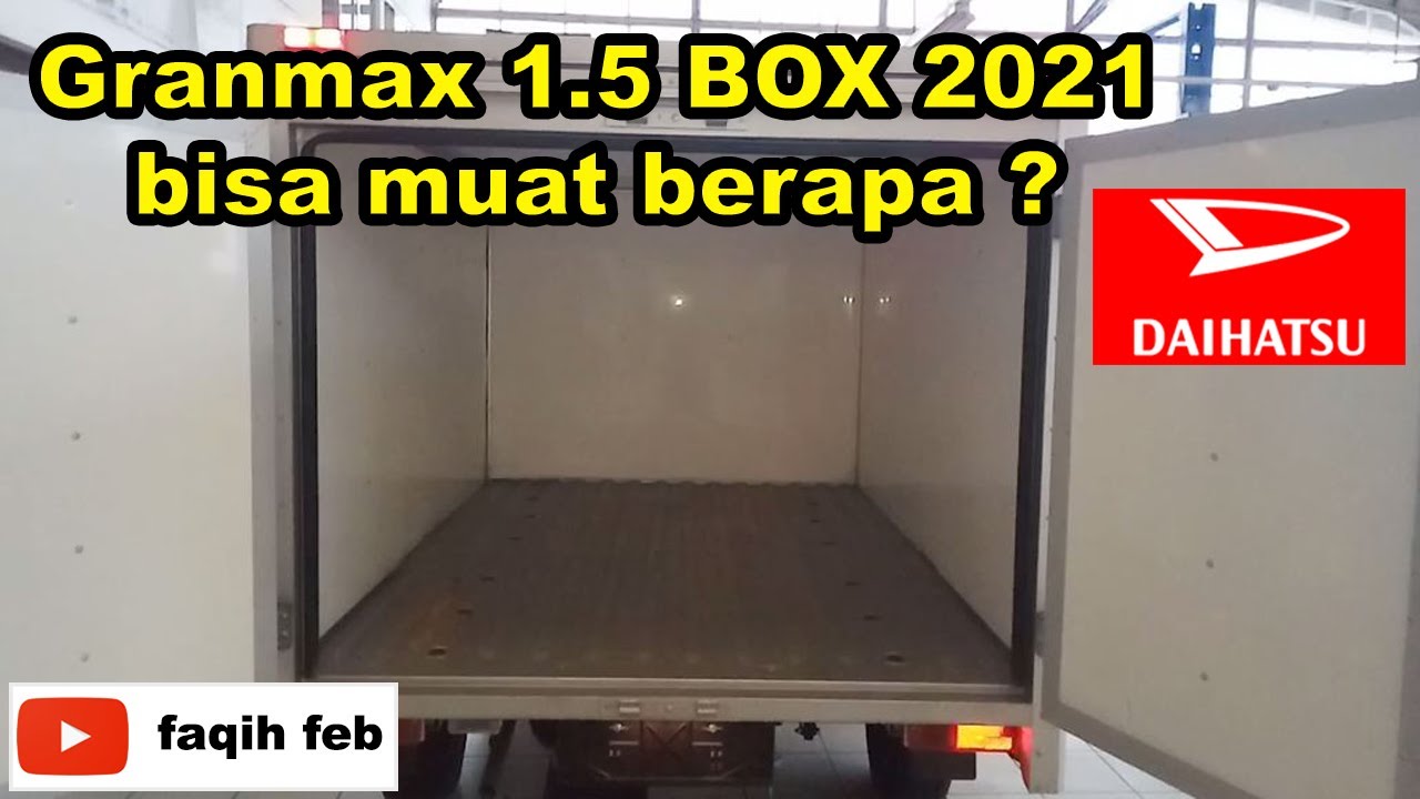 Daihatsu GRANMAX 1.5 BOX 2021 - YouTube