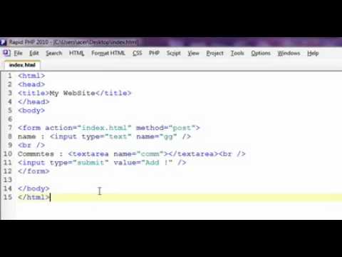 18 forms textarea - YouTube