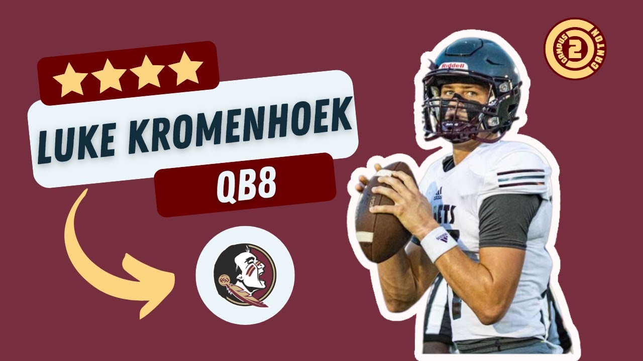 DO NOT Sleep on Future FSU QB Luke Kromenhoek | 2024 Devy Fantasy ...