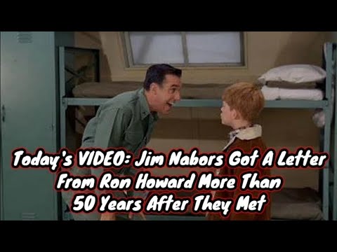 Jim Nabors Got A Letter From Ron Howard More Than 50 Years After They ...