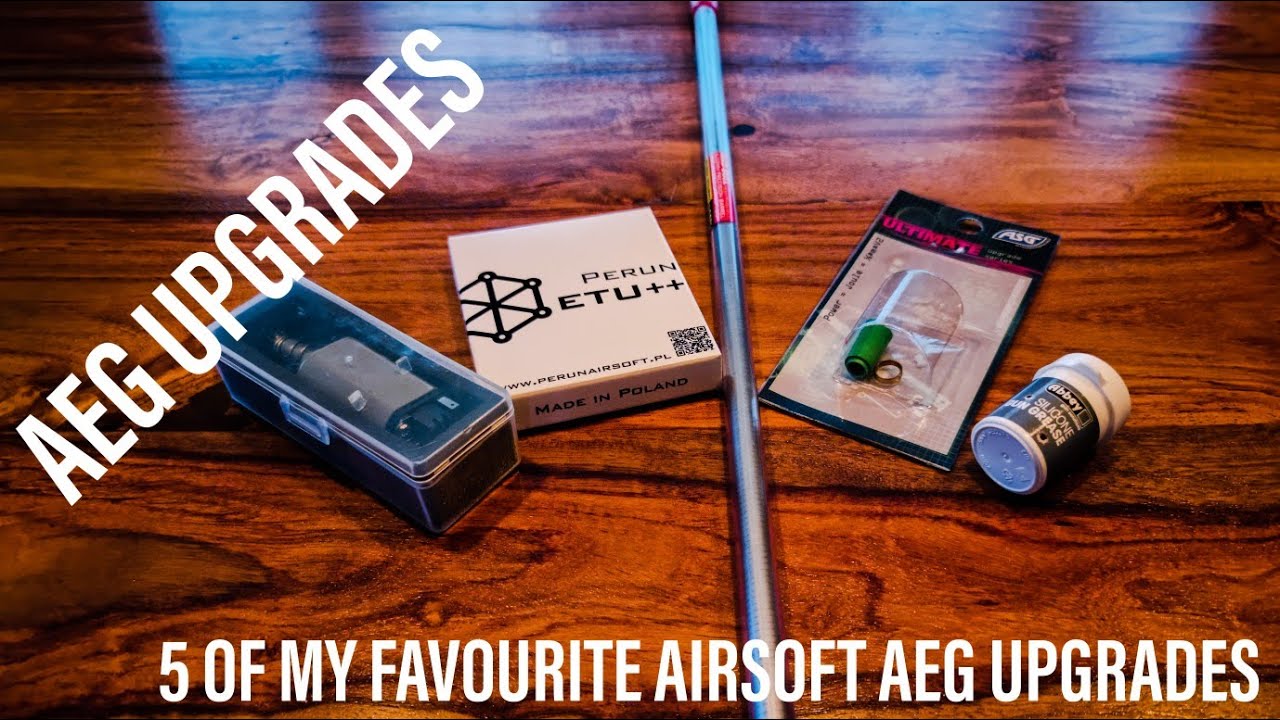 5 of my favourite upgrades for Airsoft AEG'S. - YouTube