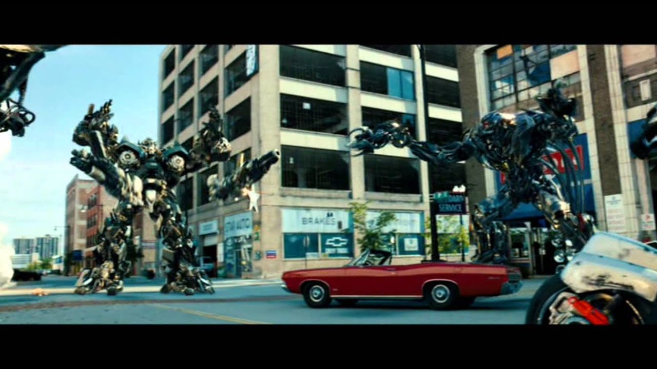 Transformers: Dark of the Moon - Clip (6/19) Ironhide and Sidewipe vs ...