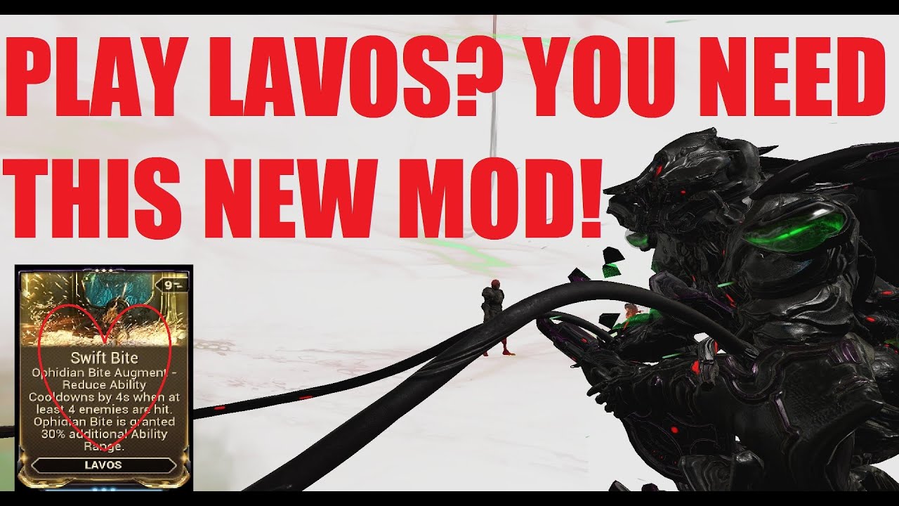 [WARFRAME] New Top Tier Lavos Augment Swift Bite! Mash All The Buttons ...