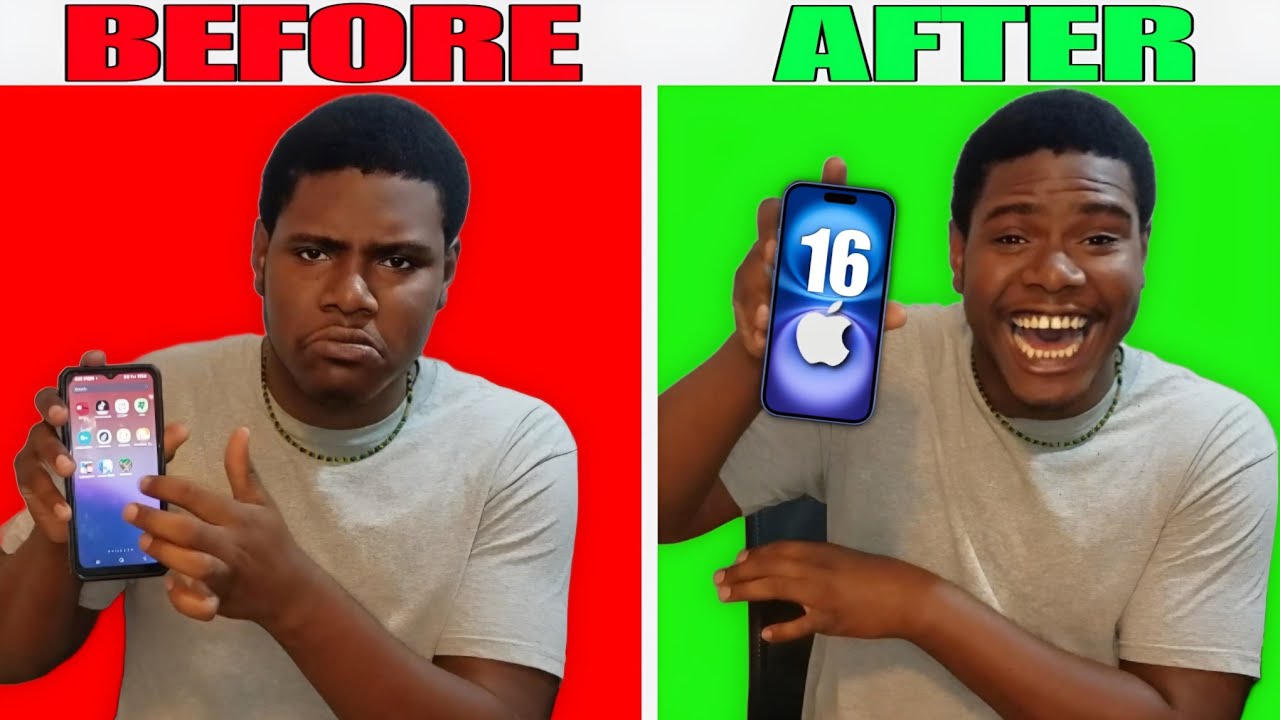 Making My Android Look Exactly Like An IPhone 16 - YouTube