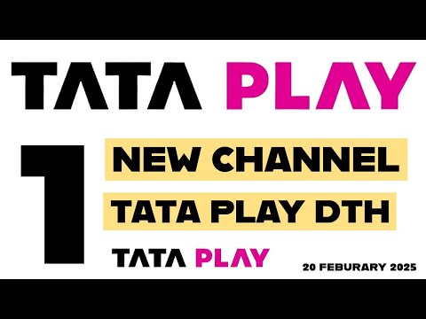 1 NEW CHANNEL ON TATA PLAY || TATA PLAY NEW UPDATE TODAY 20 FEBURARY ...