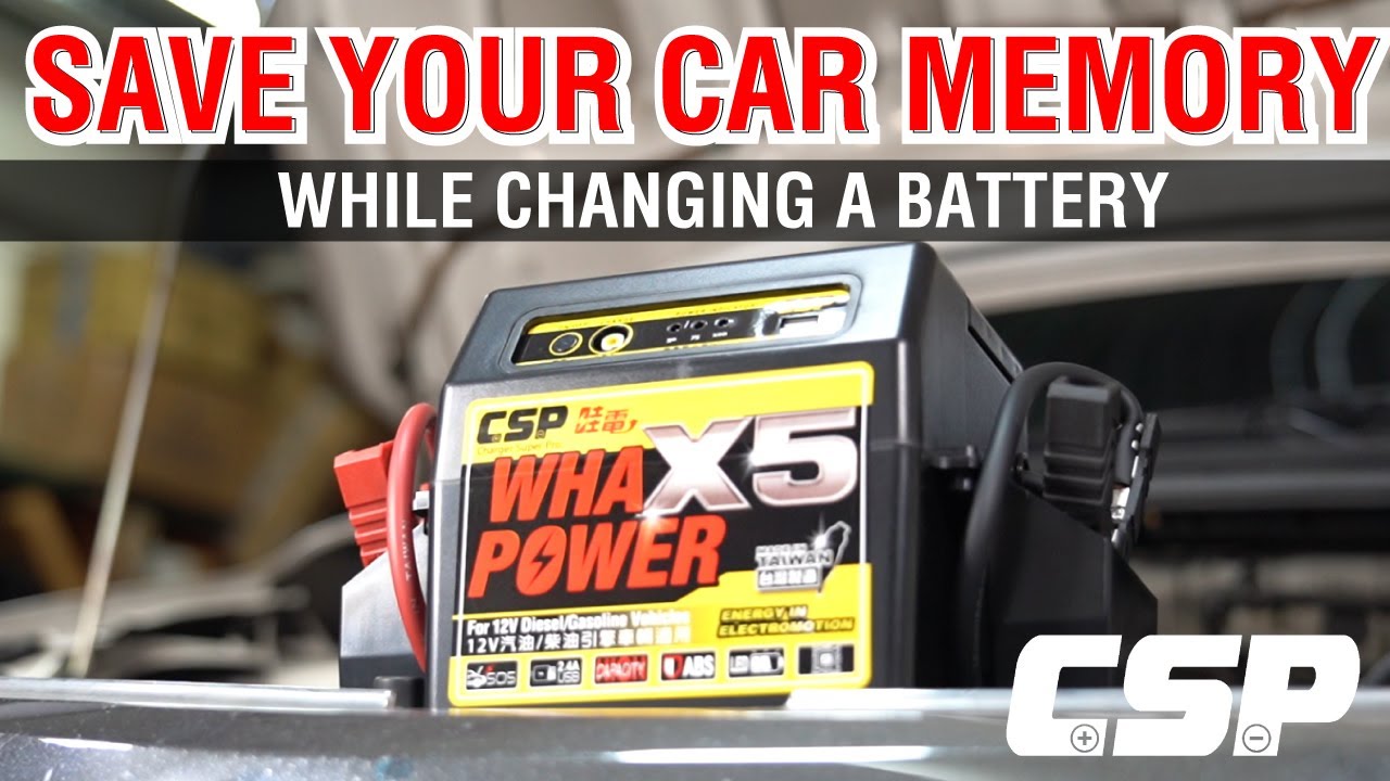 [CSP]Wha-Power X5 helps you not to lose vehicle settings while changing ...