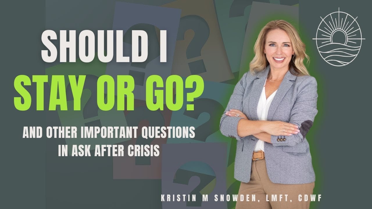 Should I Stay or Go? And Other Important Questions to Ask - YouTube