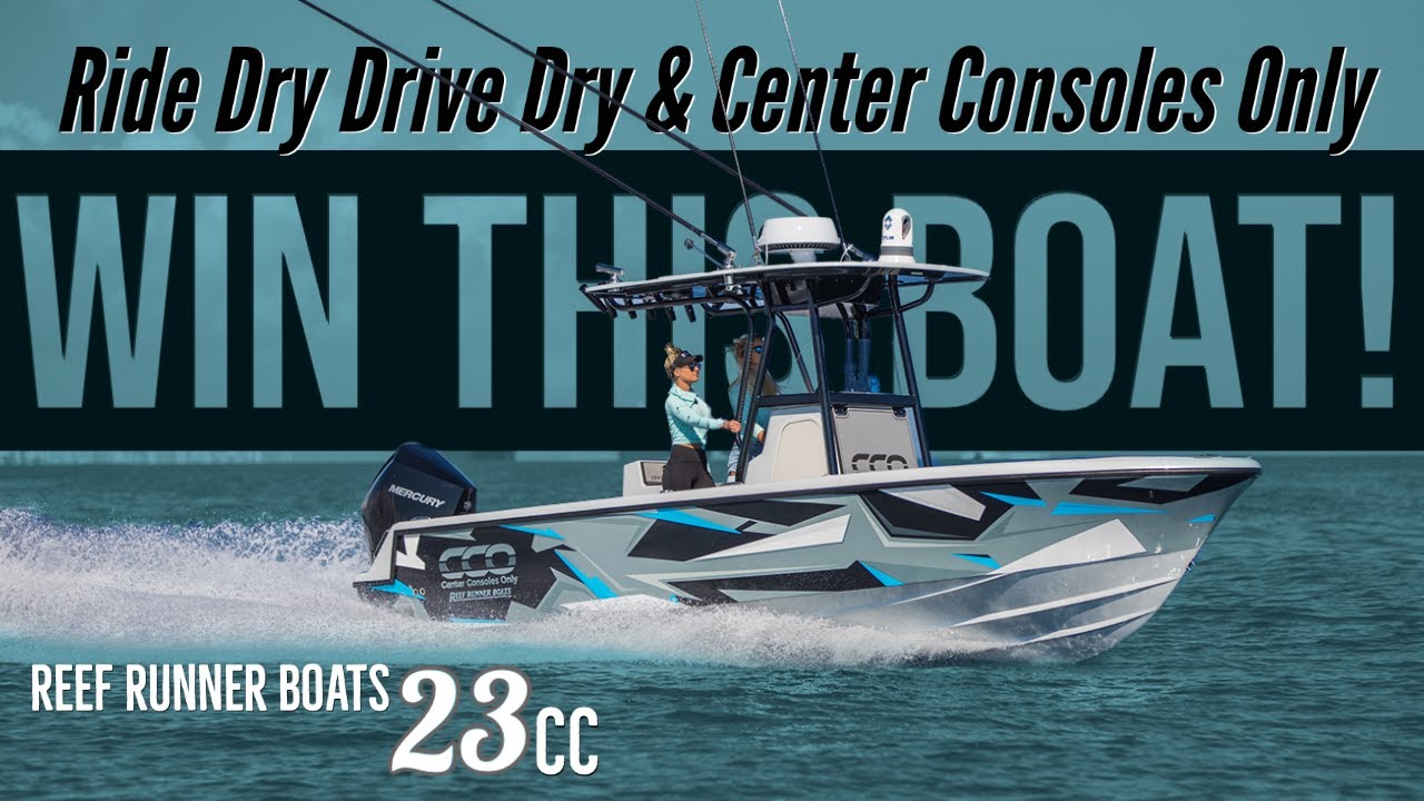 Win our 23' Reef Runner worth 220K - YouTube