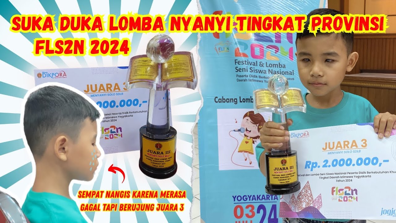 LOMBA NYANYI FLS2N TINGKAT PROVINSI 2024 YANG PENUH HARU - YouTube