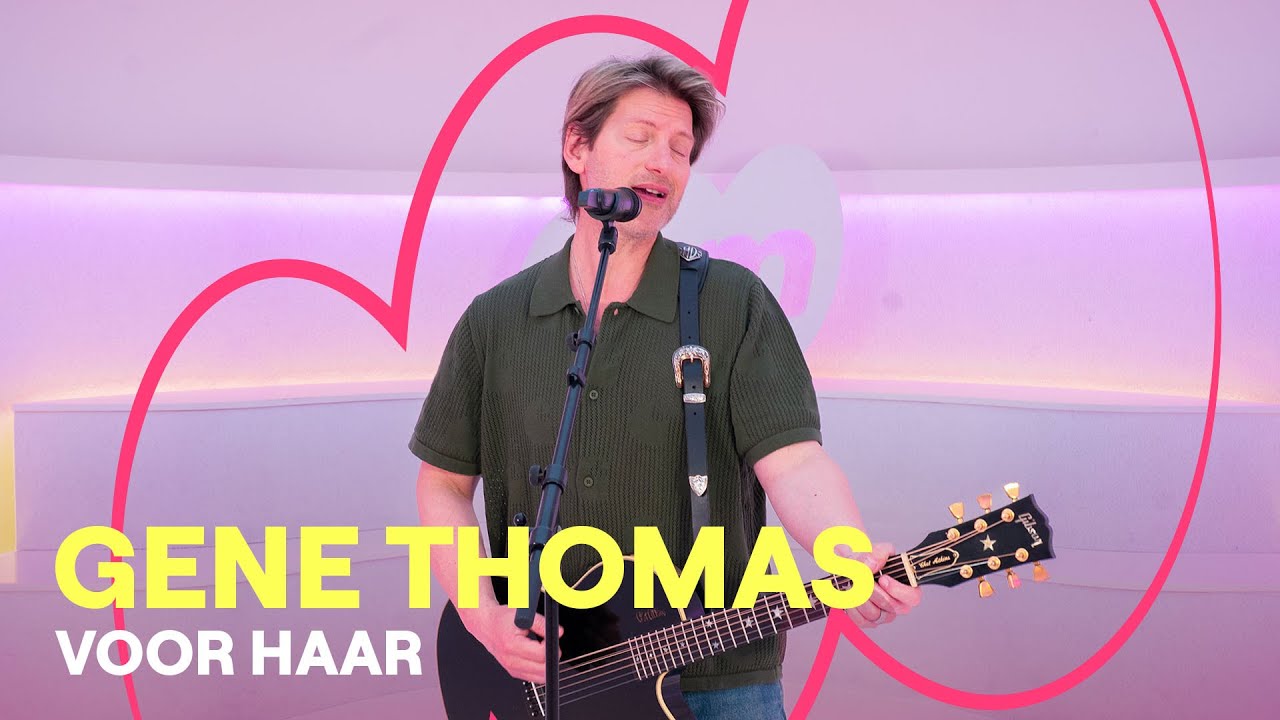 MNM Live: Gene Thomas - Voor haar - YouTube