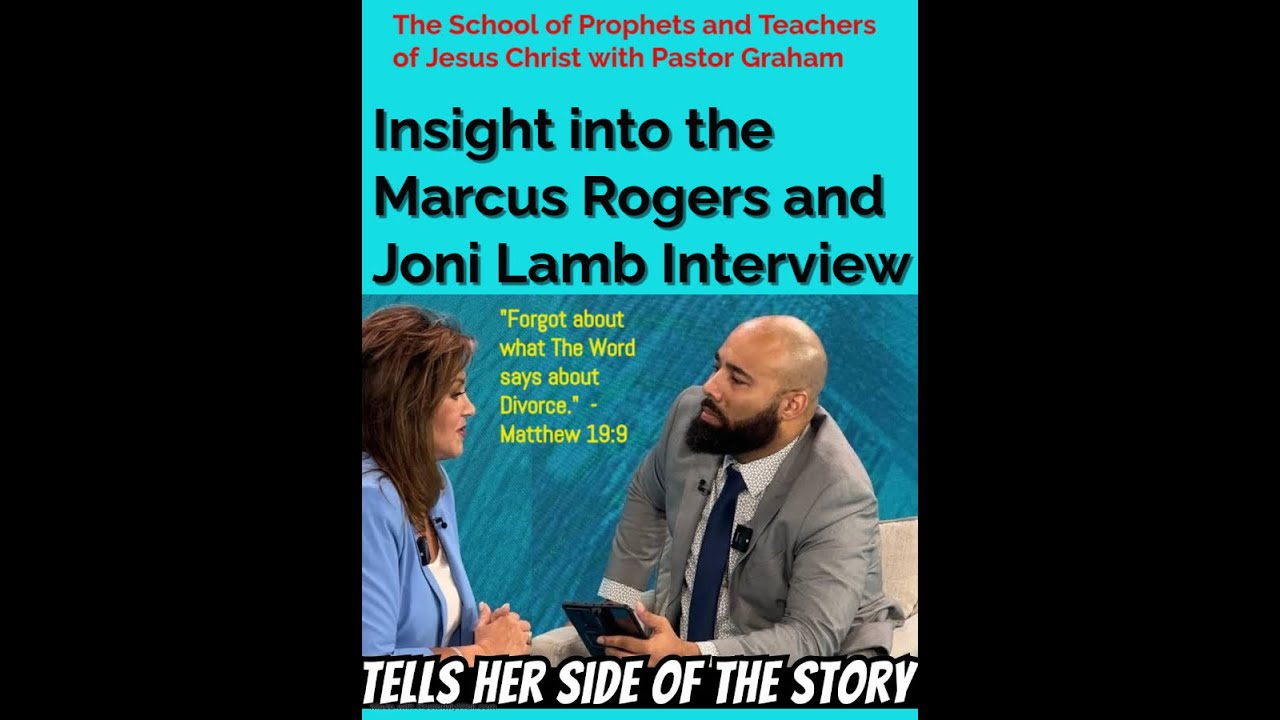 Insight into the MARCUS ROGERS AND JONI LAMB INTERVIEW. - YouTube