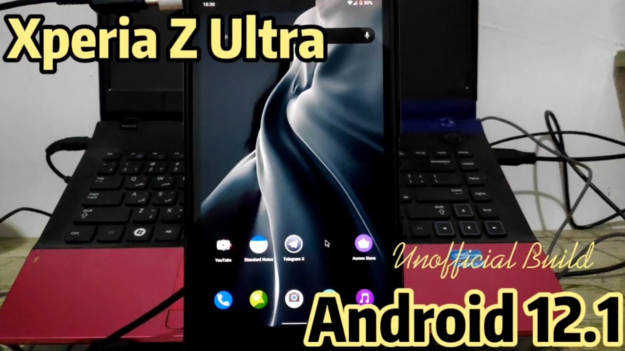 Xperia Z Ultra | Android 12.1 (Unofficial Build) by Tarkzim - YouTube