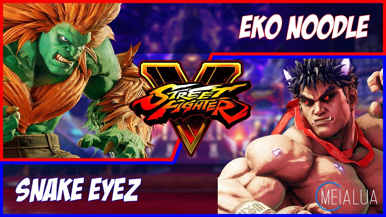 SFV CE - Eko Noodle(BLANKA) VS Snake Eyez(KAGE) 🌘MeiaLua 🌘 - YouTube