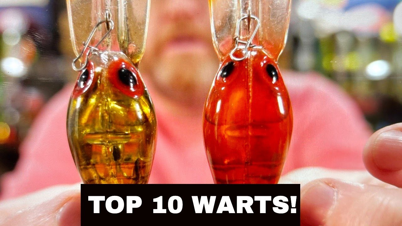 10 BEST PRE-RAPALA WIGGLE WART COLORS FOR FISHING! #wigglewart # ...