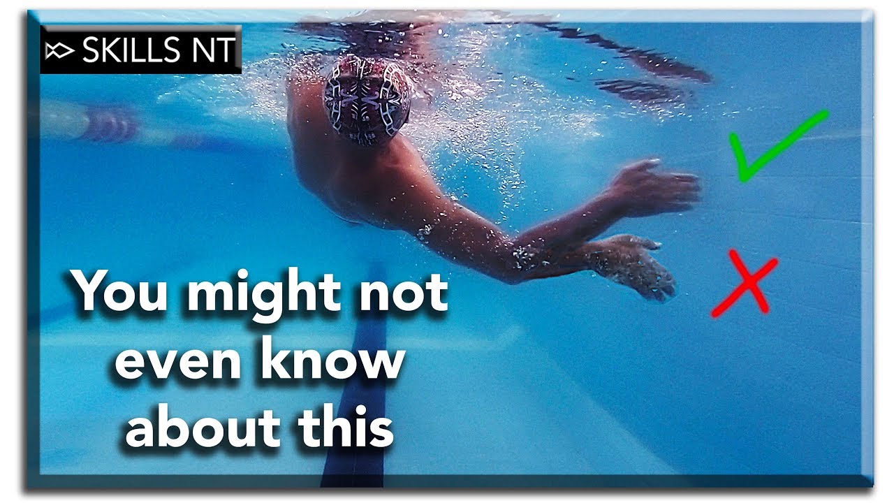 You are swimming backstroke wrong! (probably) Faster technique - YouTube