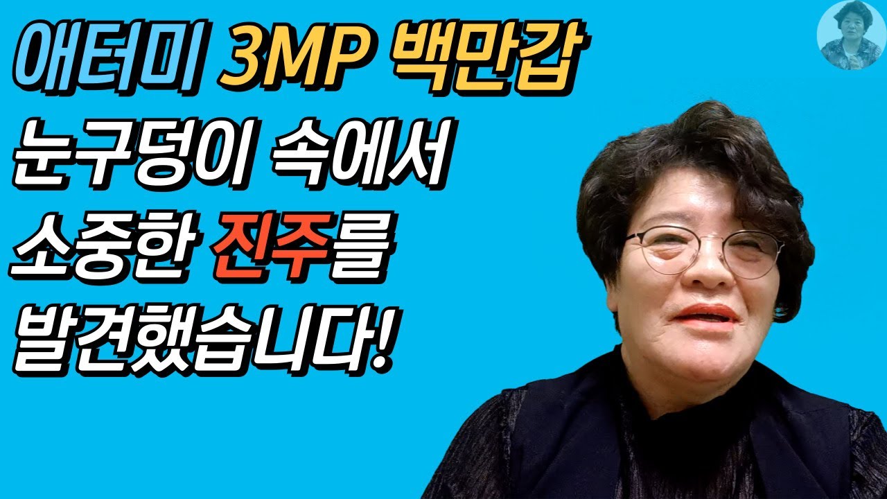 애터미 3MP 눈구덩이⛄️ 속에서 소중한 진주💎를 발견했습니다! | 최민경TV_시스템은 나의 힘 | 7분 42초 - YouTube