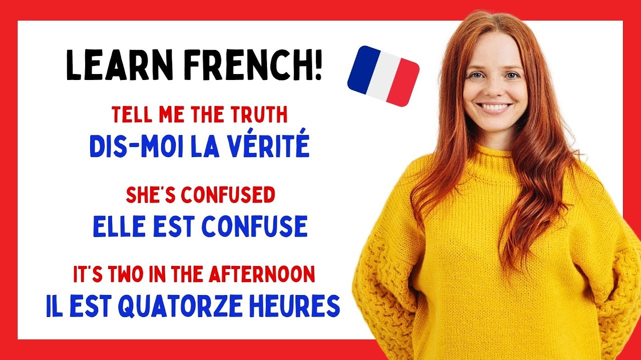 Common French Phrases & Sentences to Use Daily - Learn French - YouTube