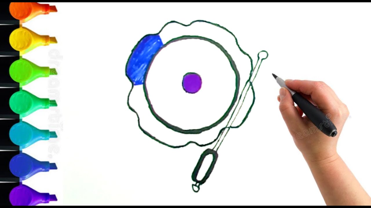 Hand fan colour art,hand fan,how to make hand fan,fan,hand fan drawing ...