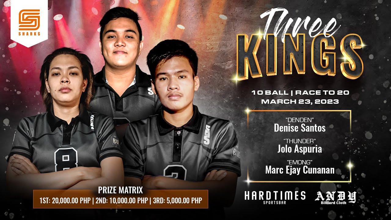 3 Kings: Professional 10-ball | Race to 20 - YouTube