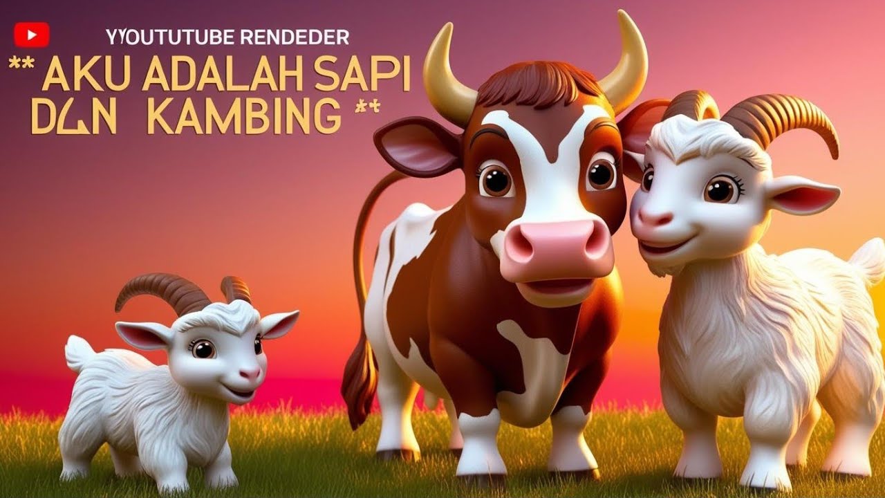 LAGU AKU ADALAH SAPI DAN KAMBING#laguanakindonesia - YouTube
