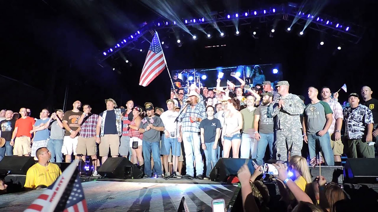 Toby Keith @ Allen County Fair Lima Ohio " American Soldier " 8-23-14 ...
