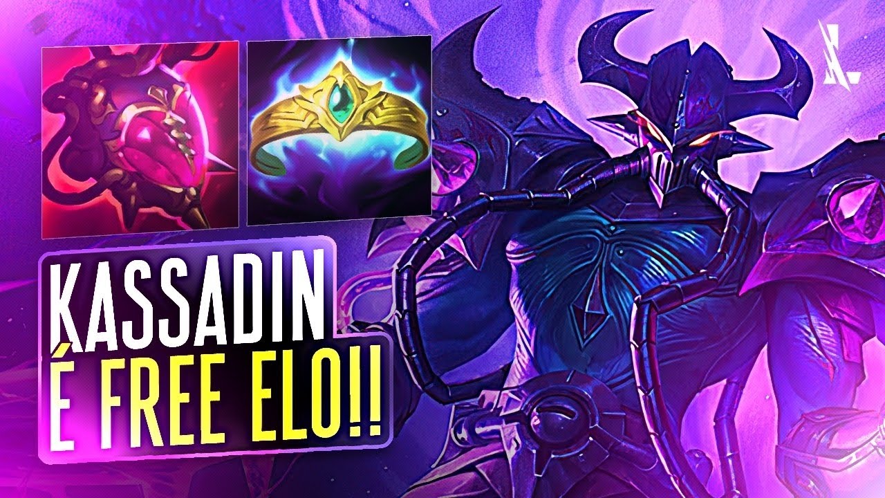 KASSADIN GAMEPLAY EXPLICATIVA | GANHE PDL MUITO FÁCIL COM ESSE CAMPEÃO ...