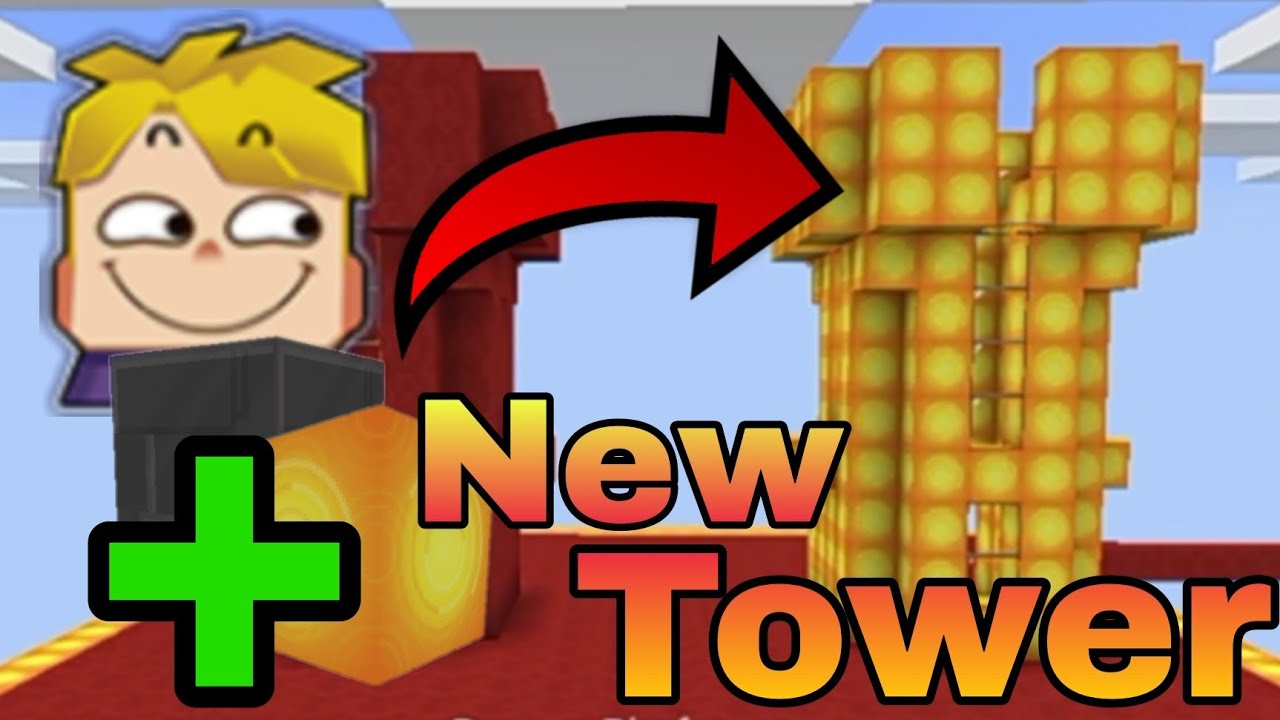 New Tower Skin In BedWars (Blockman Go Blocky Mode) - YouTube