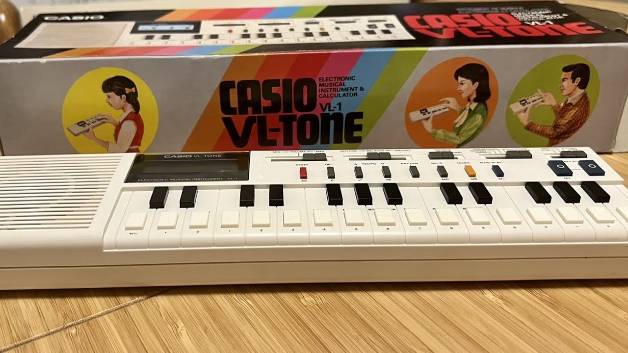 Frogsynth - Improv Using the Casio VL Tone as a Drum Machine - YouTube