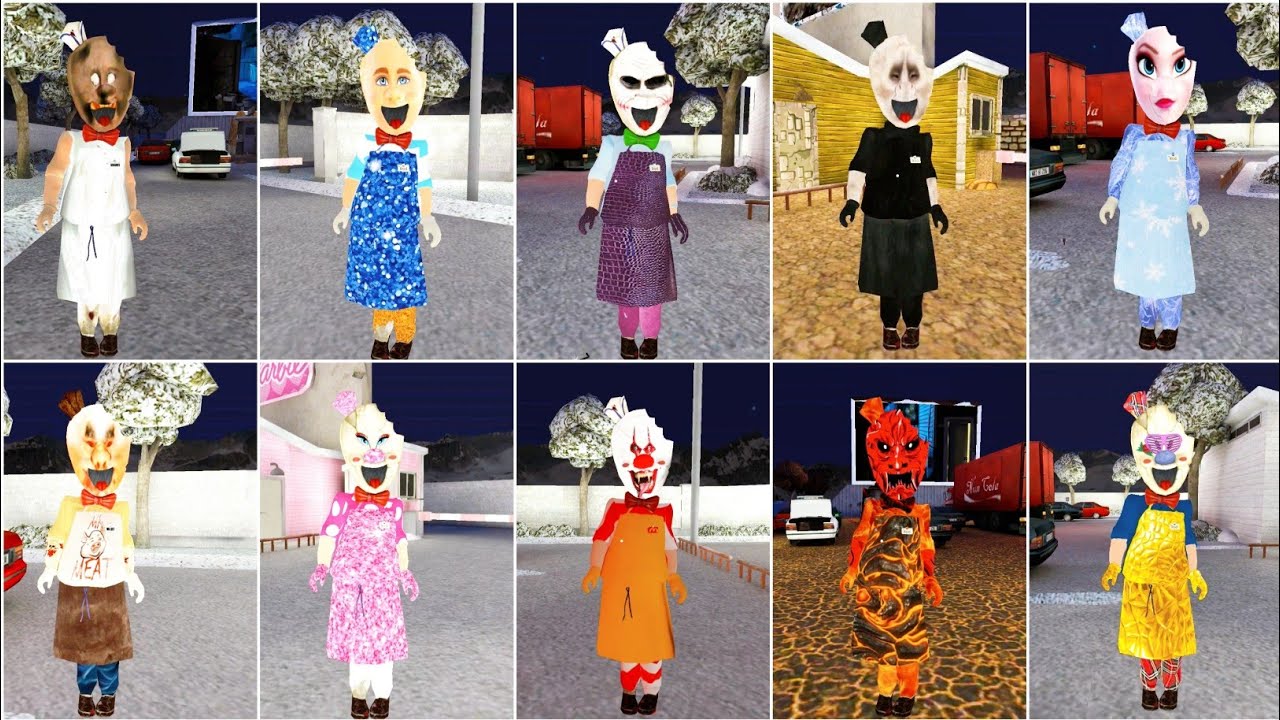 Ice Scream 2 All Mods Custom Rod - YouTube